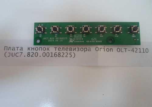 Плата кнопок телевизора Orion OLT-42110