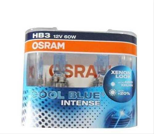 Автолампа osram HB3 12V 60W P20d Cool Blue Intense