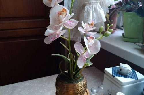 Горшочек искусственной орхидеи
