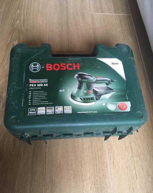 Эксцентриковая шлифмашина bosch PEX 300