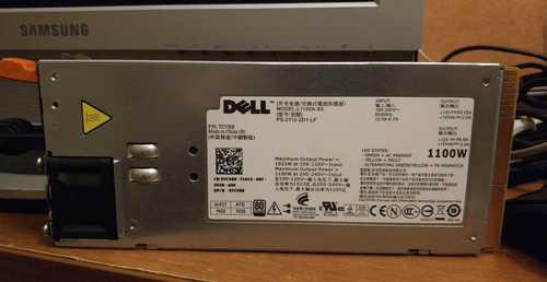 Блок питания Dell R910 R810 R710.1100w