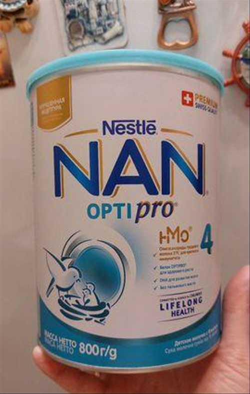 Отдам бесплатно детскую смесь NAN opti PRO 4