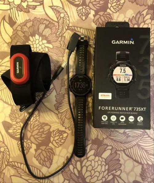 Часы garmin forerunner 735xt