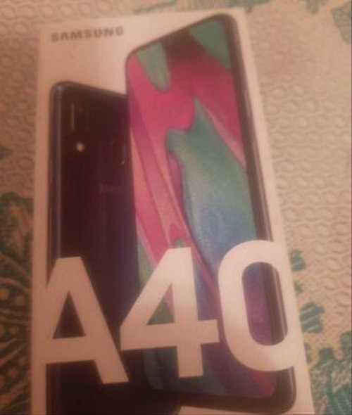 Samsung a40) 64) 4gb) nfc