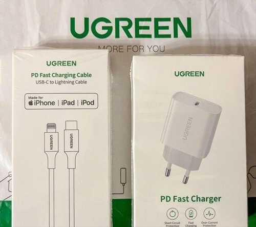 Ugreen 20W быстрая зарядка Apple iPhone