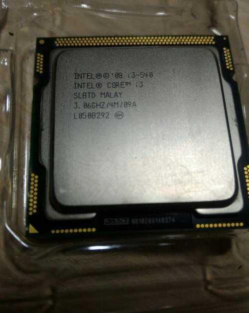 Процессор intel i3-540