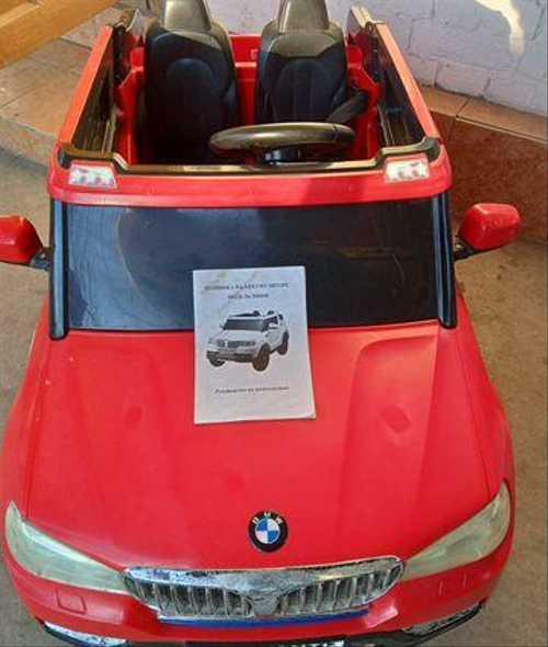Машинка на аккумуляторе BMW