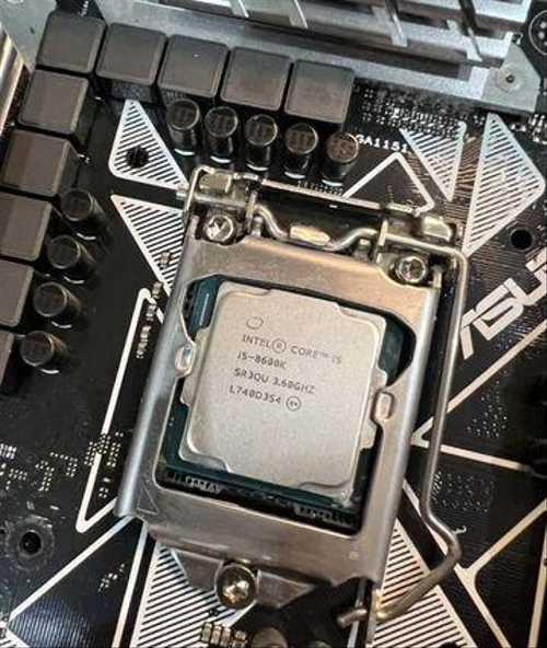 Intel core i5 8600k + asus prime Z370-A