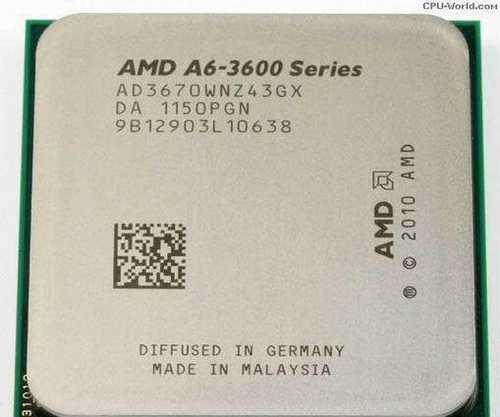 Amd a6 3670