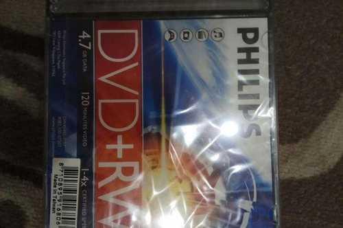 DVD+RW 4.7Gb5 шт в упаковке
