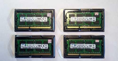 DDR2, DDR3, DDR3L. Для ноутбуков. Новые
