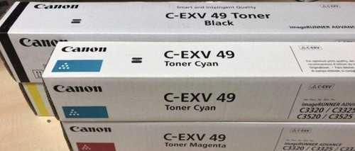 Тонер Canon c-exv 49 черный