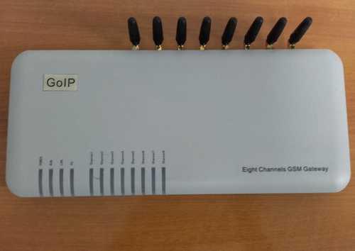 Б/У GSM Шлюз GoIP 8 - VoIP на 8 каналов