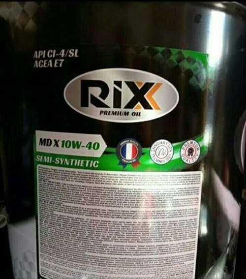 Масло для грузовиков и спецтехники Rixx 10w40
