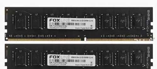 DDR4 Foxline 16Gb (2x8Gb), (2133mhz. CL-15)