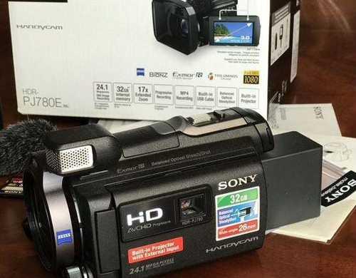Видеокамера Sony HDR PJ 780