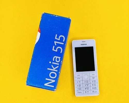 Телефон Nokia 515 Dual White рст