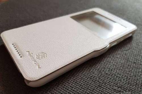 Фирменный Магнитный чехол для HTC Desire 820 (белы