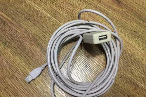 USB-усилитель удлинитель активный кабель 5м