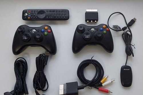 Геймпады на X-Box 360 и кабели