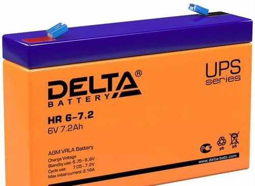 Аккумулятор для UPS Delta HR 6-7.2
