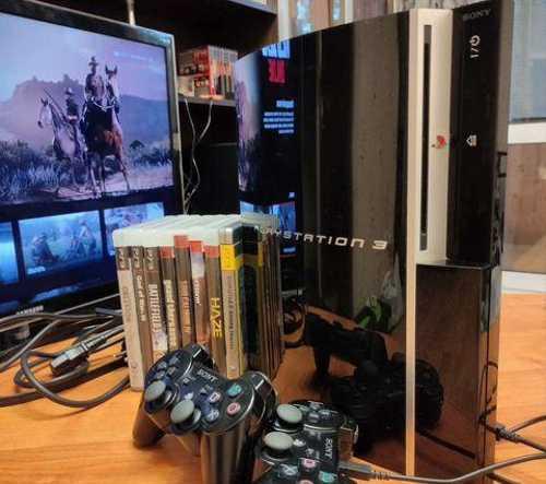 Sony playstation 3 бу 80gb