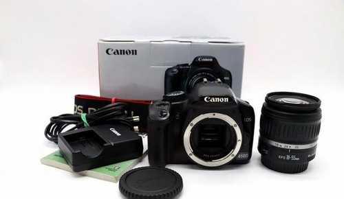 Canon EOS 450D kit в упаковке (пробег 31270 кадров