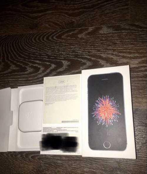 Коробка iPhone SE 32gb