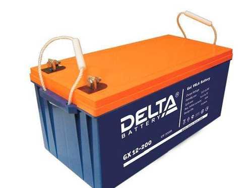 Delta GX12-200 Аккумулятор гелевый