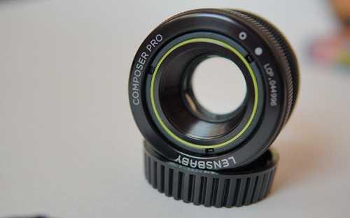 Lensbaby Composer Pro Double Glass для Canon +допы