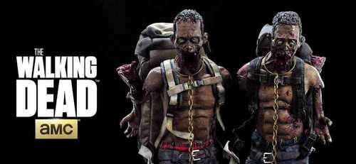 Hot toy ThreeZero The Walking Dead Pet Zombie