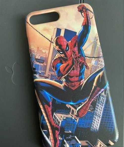 Чехол на iPhone 7 plus Spider Man