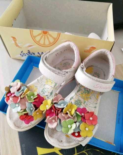 Босоножки Котофей, кожа, 27рр, 17см