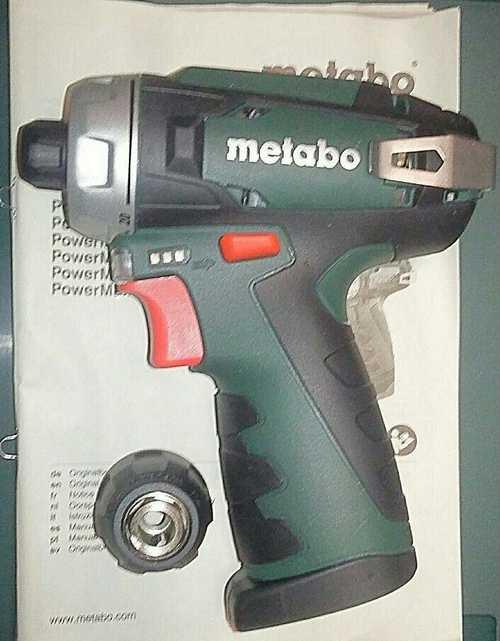 Шуруповерт (тушка) Metabo PowerMaxx BS 10,8v