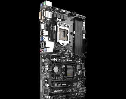 Материнская плата asrock b85 pro4 1150