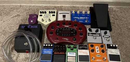 Гитарные педали Педалборд Guitar Pedals Pedalboard