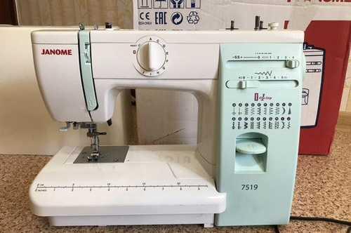 Janome 7519. Janome se 7519. Швейная машина Janome se7519. Машинка Джаноме 7519. Швейная машина Janome 7519.