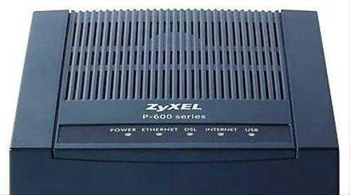 Adsl модем Zyxel P-660RU EE Annex B