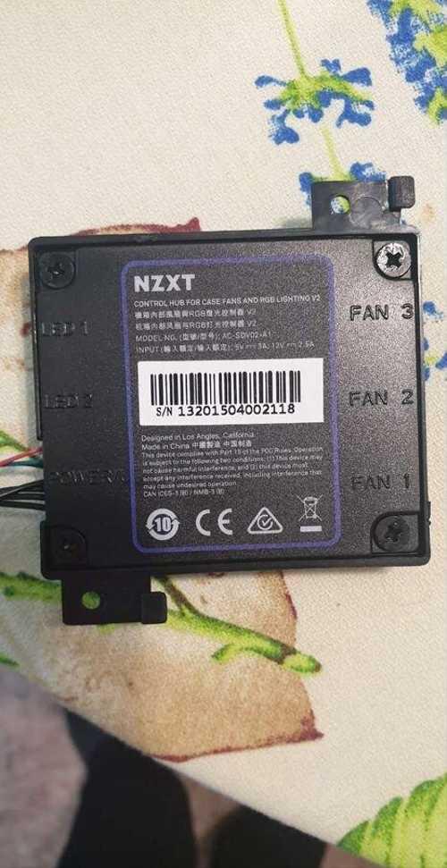 Контроллер nzxt RGB and Fan Controller hub v2