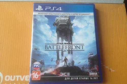 Продается игра для PS4 Stars Wars Battlefront