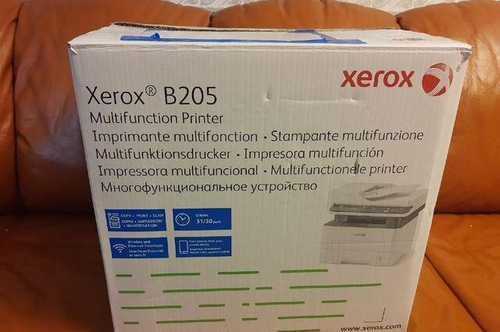 Мфу лазерное Xerox B205 новый Гарантия рст