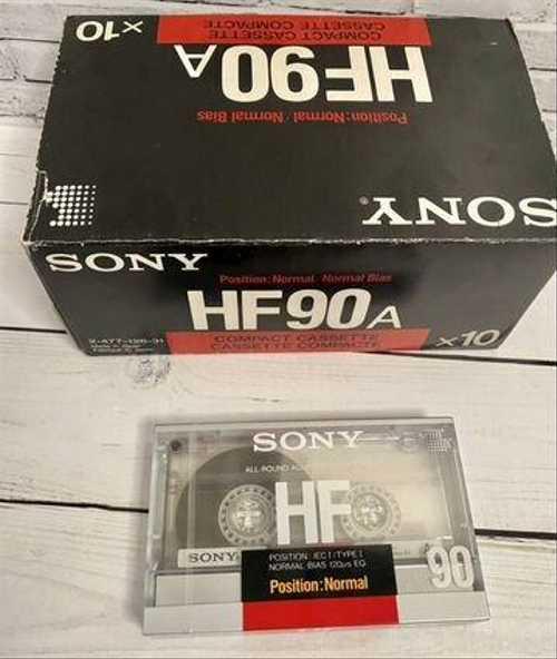 Кассеты Sony HF 90 A, Япония