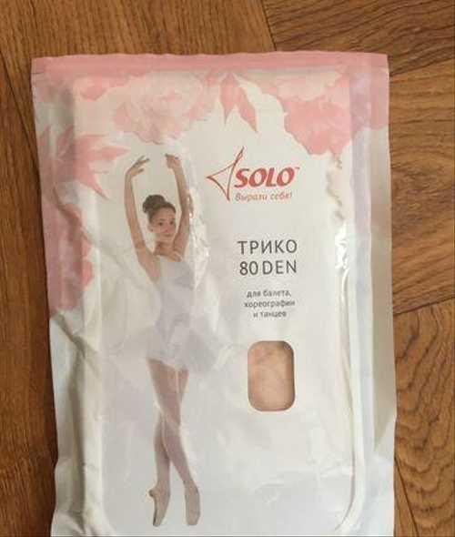Трико для танцев solo 80 den (116-128)