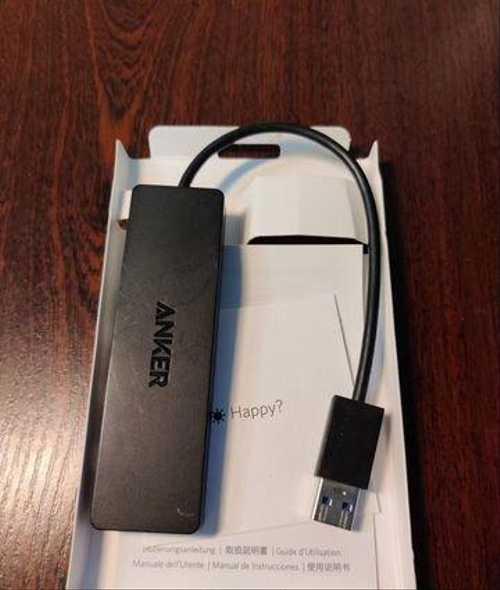 Хаб (концентратор) USB 3.0 Anker на 4 порта