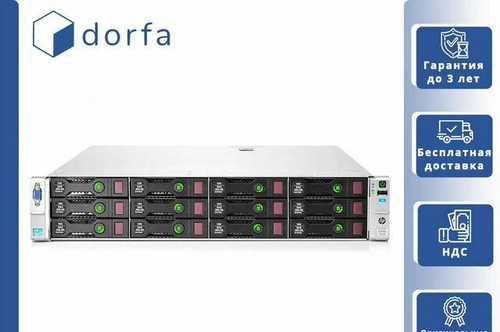 HP DL380p Gen8 12х LFF 2x Xeon E5-2670v2/16GB RAM