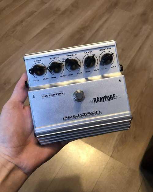 Педаль Rocktron Rampage distortion