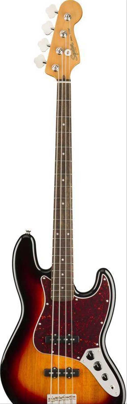 Бас-гитараfender squier SQ CV 60S jazz bass LRL3TS