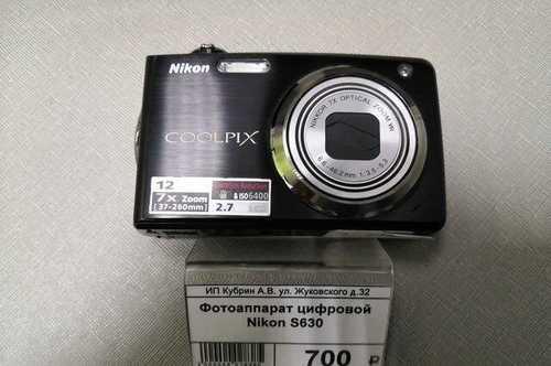 Фотоаппарат Nikon S630 (3302)