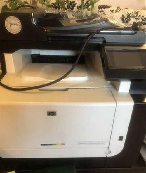 Принтер, мфу LaserJet Pro CM1415fnw color MFP