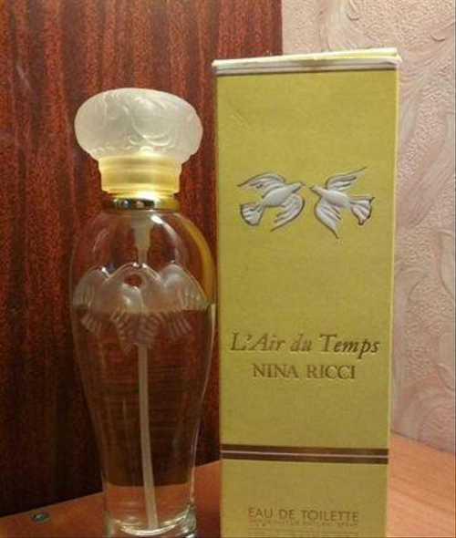 Духи винтаж Нина ричи Nina ricci l'air du temps 75